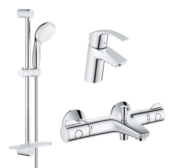 Комплект сантехники GROHE SET638 ABS пластик, Латунь - купить по ...