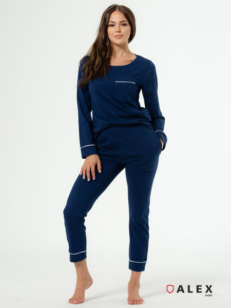 Пижама ALEX TEXTILE - купить с доставкой по выгодным ценам в интернет-магазине OZON (823500657)