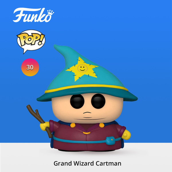 Фигурка Funko POP! SP Stick Of Truth Grand Wizard Cartman (30) 56171 ...