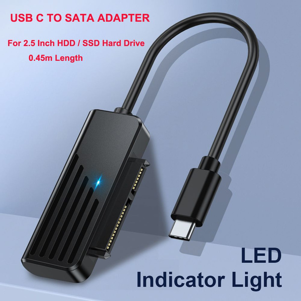 Кабельный адаптер USB Type C to SATA 5 Гбит / с для высокоскоростной ...