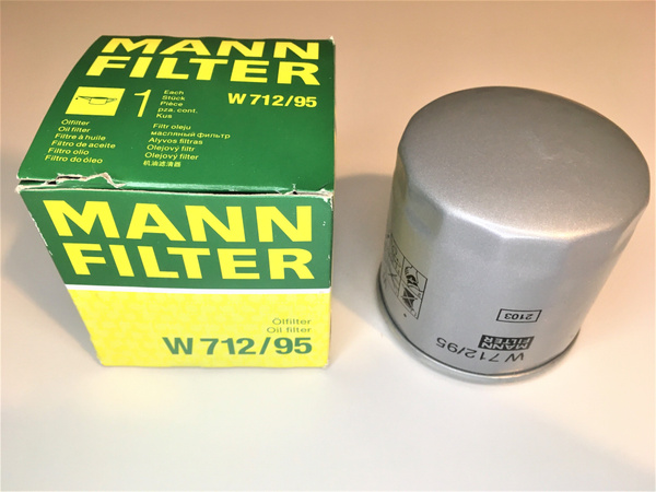 MANN FILTER Фильтр масляный арт. W71295, 1 шт. купить на OZON по низкой ...