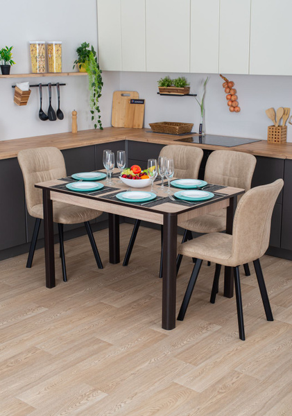 Стол обеденный Домотека Нераскладной Альфа ПР, 80х120х75 см - купить по ...