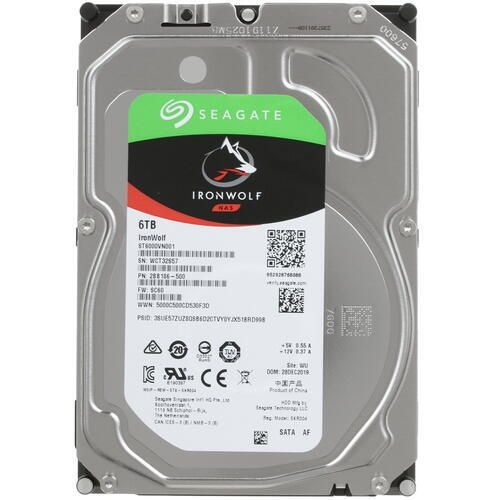 6 ТБ Внутренний жесткий диск Seagate IronWolf (ST6000VN001 ...