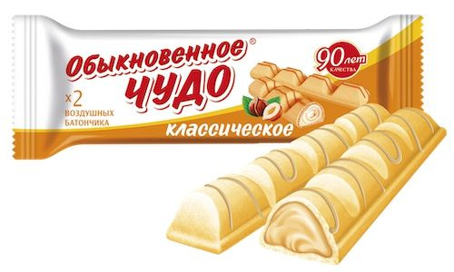 Конфеты вафельные Обыкновенное чудо Классическое 40гр. *24 шт. - купить ...