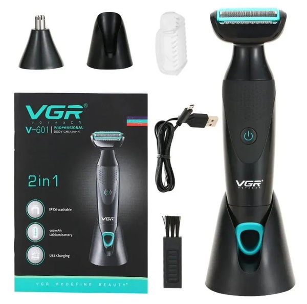 Электрическая бритва для мужчин 2 в 1 VGR V-601 купить на OZON по низкой цене (898470162)