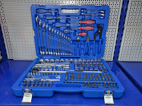 7553MR01 KING TONY Набор инструментов универсальный, 153 предмета ...