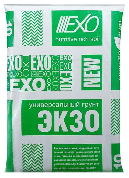 Грунт ЭКЗО, 10 л - купить по низкой цене в интернет-магазине OZON ...