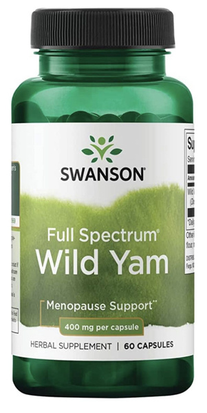 Дикий Ямс Swanson Full Spectrum Wild Yam 400mg, 60 капсул — купить в ...