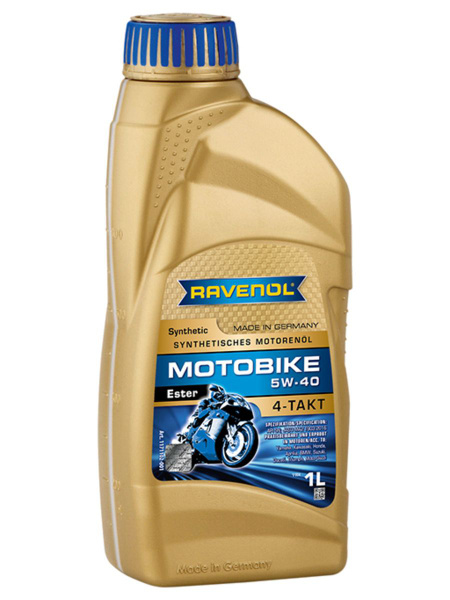 Масло моторное RAVENOL 4-T Ester 5W-40 Синтетическое 1 л 1171102-001-01 ...