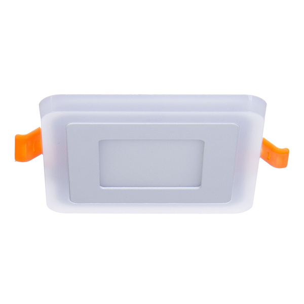 Светильник встраиваемый Gauss Backlight BL120 квадратный 3 и 3 Вт свет ...