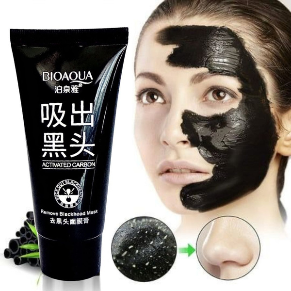 Actiated Carbon Маска для лица очищающая, от черных точек, увлажняющая ...
