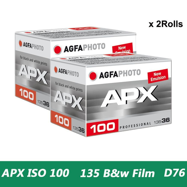 Фотопленка Agfaphoto APX 100 Film 135/36 (35mm, ч/б) 2 шт. - купить с ...