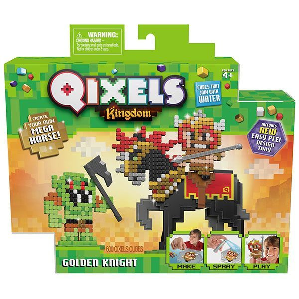 Qixels Набор для творчества "Королевство. Золотой рыцарь" - купить с ...