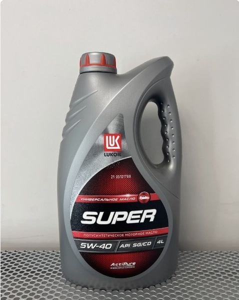 Масло моторное Лукойл (Lukoil) 5W-40 Полусинтетическое - купить в ...