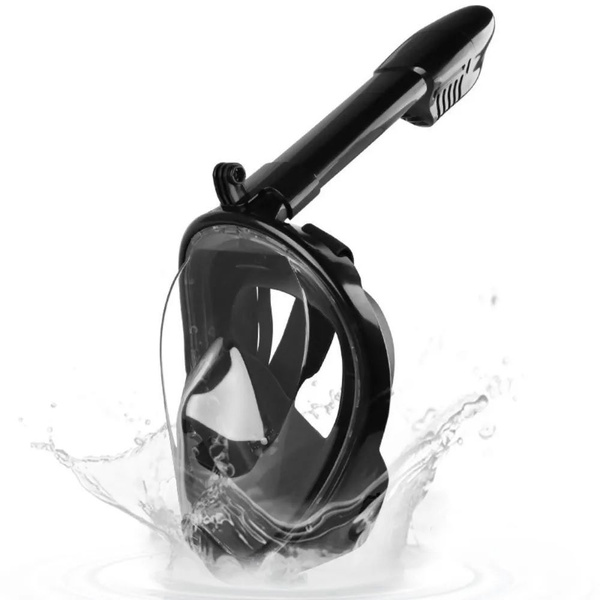 HomeStore Полнолицевая маска для плавания Free Breath L/XL, черный ...