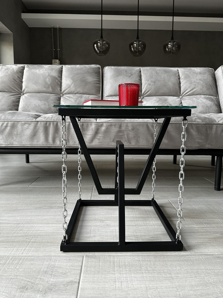 Журнальный стол Loft-mASTer парящий на цепях 40 x 40 x 44 см - купить ...