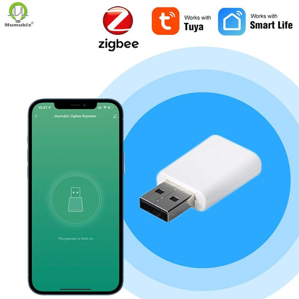 Удлинитель сигнала Tuya Smart Zigbee 3.0, ретранслятор USB ...