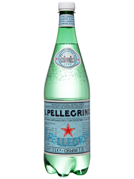 S.Pellegrino Вода Минеральная Газированная 1000мл. 6шт - купить с ...