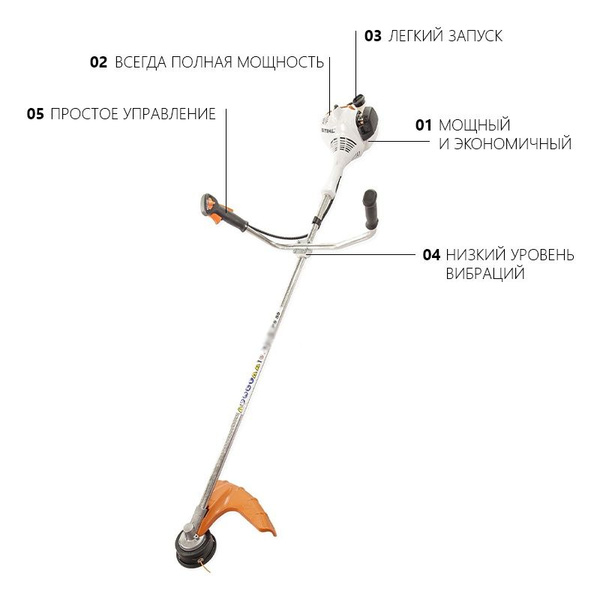 Триммер бензиновый Stihl FS 55, - купить по выгодной цене в интернет ...