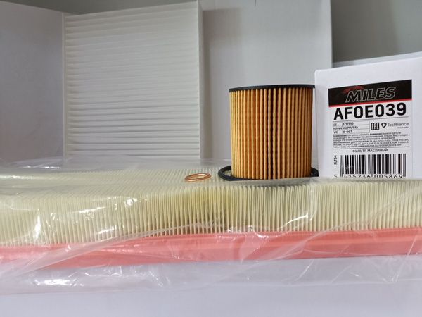 Комплект фильтров для Т.О PEUGEOT 307 CITROEN C4 TU5JP4 109 л.с ...