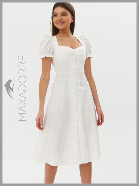 MAXADORRE Платье женское летнее , легкое . Платье на выпускной , подружка невесты , на пляж ...