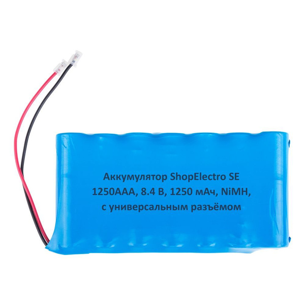 Аккумуляторная сборка №10 ShopElectro SE1250ААА, 8.4 V, 1250 mAh, NiMH ...