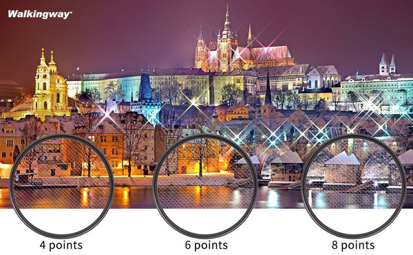 Walkingway 8 Point Star Filter Объектив - купить с доставкой по ...