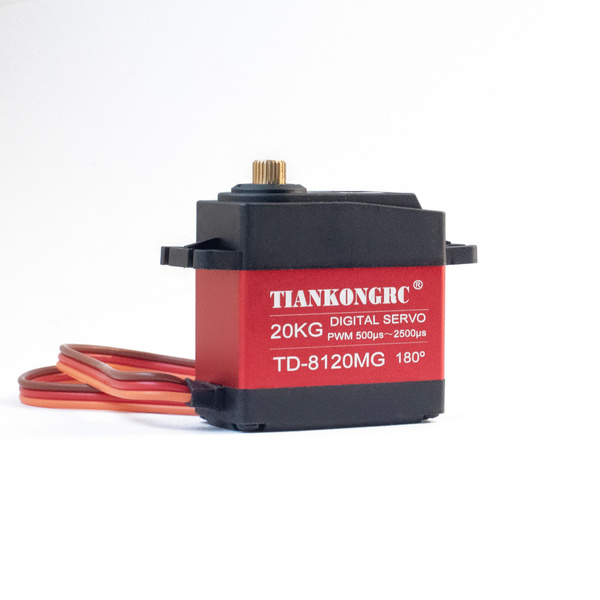 Цифровая сервомашинка с усилием 20кг*см TD-8120MG, Сервомотор Tiankong RC Professional Servo TD ...