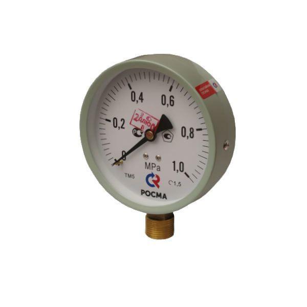 Манометр показывающий технический ТМ-510Р.00(0-1,0MPa)G1/2.1,5 М2 ...