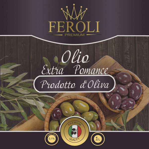 Масло Оливковое FEROLI - купить с доставкой по выгодным ценам в ...