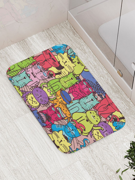 Коврик для ванной 52х JoyArty, bath_26458 - купить по выгодной цене в интернет-магазине OZON ...
