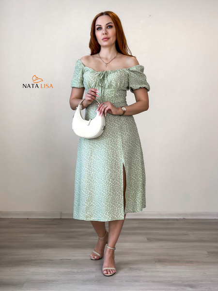 Платье летнее Nata Lisa, Женский, Лето, размер 48 — купить в интернет-магазине OZON (1001572397)