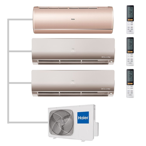 Мульти сплит-система настенная Haier AS25S2SJ2FA-G/AS35/AS25S2SF2FA-G ...