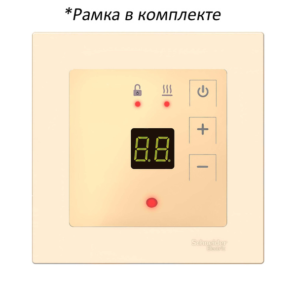 Терморегулятор/термостат ЭргоЛайт ТР-09 Атлас Дизайн для рамок ...