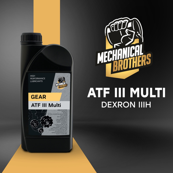 Трансмиссионное масло Mechanical Brothers ATF III Multi 1л - купить по ...