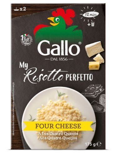 Ризотто Gallo 4 сыра 175 г Италия - купить с доставкой по выгодным ...