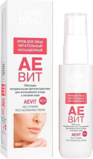 Librederm / Либридерм Дневной крем для лица Аевит питательный ...