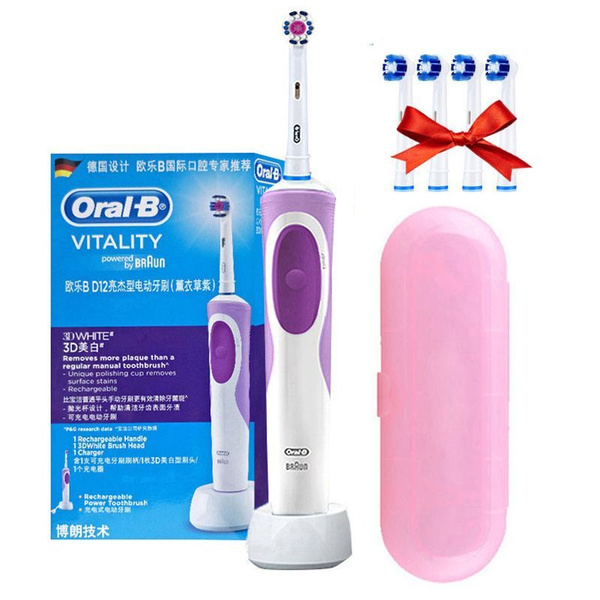 Oral-B Электрическая зубная щетка D12 купить на OZON по низкой цене (1033710071)