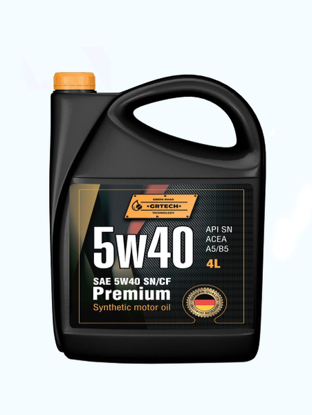 Масло моторное GRTECH 5W-40 Синтетическое - купить в интернет-магазине OZON (1041079418)