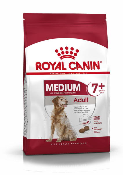 Royal Canin Medium Adult 7+ / Сухой корм Роял Канин Медиум для Пожилых ...