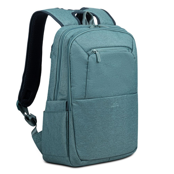 RIVACASE 7760 aquamarine ECO Рюкзак для ноутбука 15,6" с внутренним ...