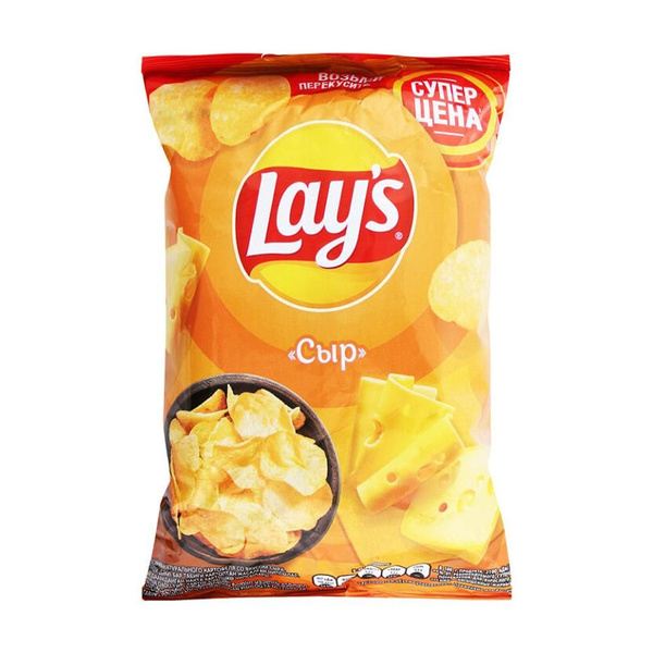 Картофельные чипсы, Lay's, 50 г, Сыр - купить с доставкой по выгодным ценам в интернет-магазине ...