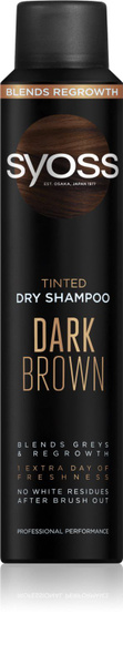 Syoss Dark Brown - сухой шампунь для темных волос / 200 ml - купить с ...