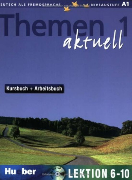 Themen aktuell 1 Kursbuch + Arbeitsbuch Lektion 6-10 + Audio CD ...
