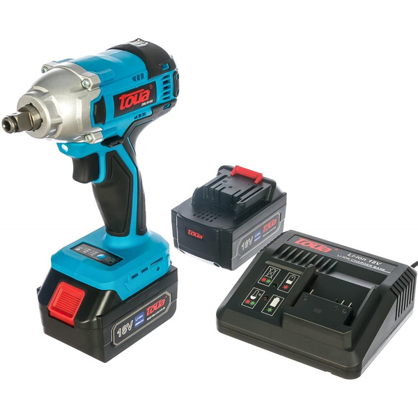TOUA Гайковерт Импульсный аккумуляторный 18v DBLW180 купить на OZON по низкой цене (1083576457)