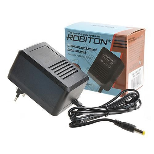 Блок питания Robiton трансформаторный стабилизированный 12V 0.5A 5.5x2 ...