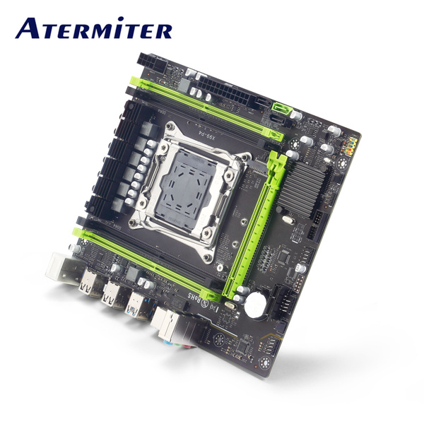 Материнская плата Atermiter X99 P4 Intel 2011v3 NVME M.2 SSD и DDR4 ECC ...