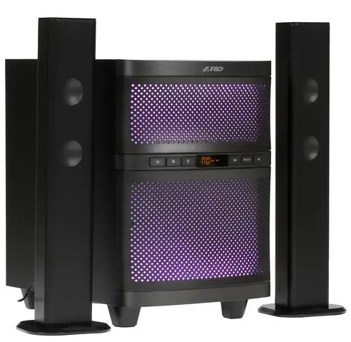 Колонки 2.1 F&D T-200X (T-200X) черный 70 Вт, беспроводной ПДУ ...