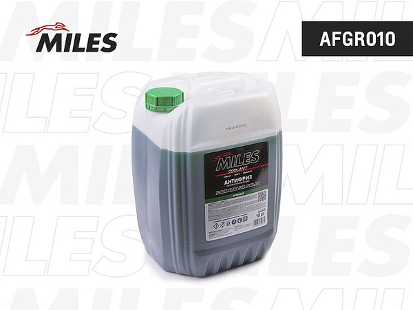 Антифриз MILES G11 10 кг зеленый AFGR010 купить по выгодной цене в ...