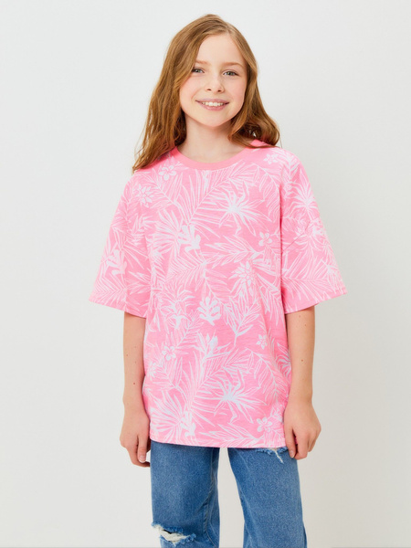 Футболка Acoola, размер 140, цвет розовый, хлопок 100% - купить по выгодной цене в интернет ...